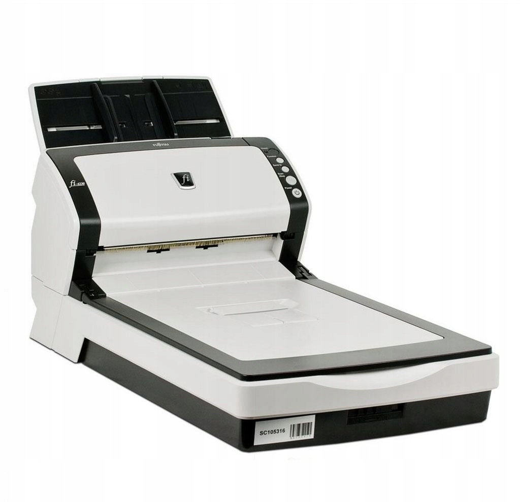 SZYBKI SKANER FUJITSU FI-6230 6230 A4 DOKUMENTÓW PROFESJONALNY KOLOR ...