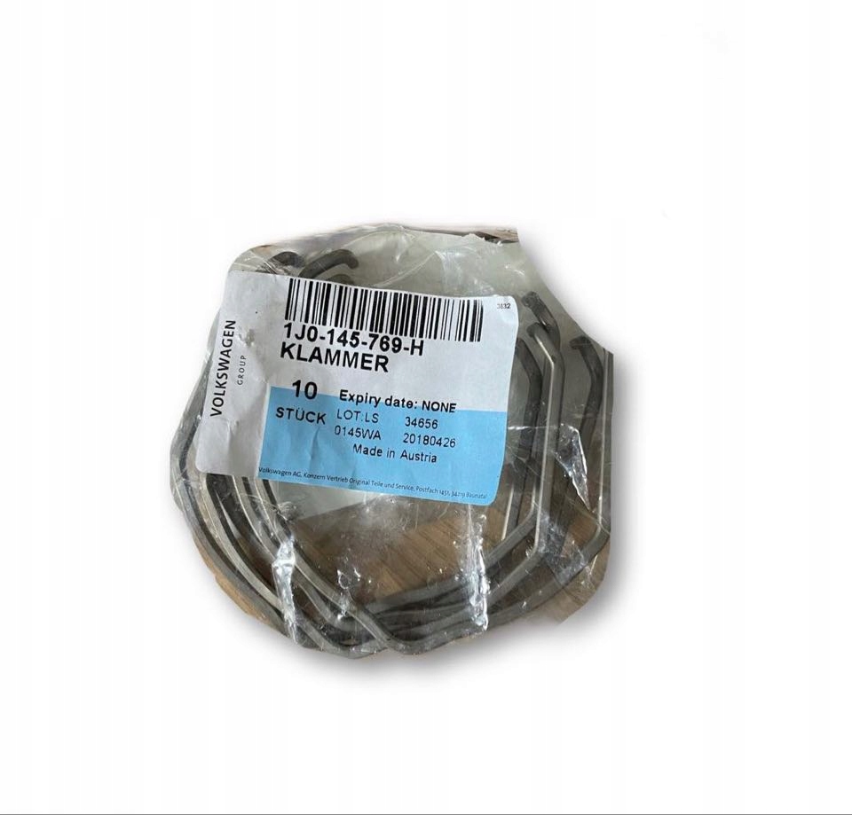 KLAMRA ZAWLECZKA TURBINY AUDI SKODA VW 1J0145769H - 11097778566 ...