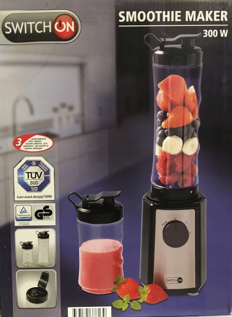 OKAZJA BLENDER SMOOTHIE MAKER SWITCH ON 300W!! - 7939848871 - oficjalne ...