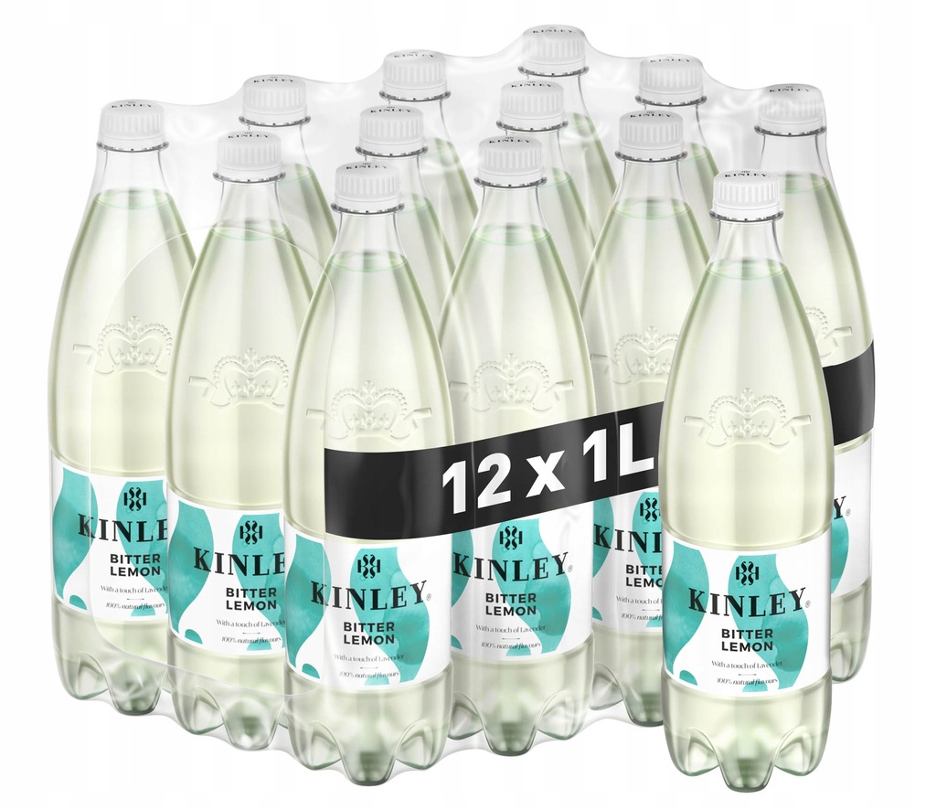Kinley Bitter Lemon Tonic Napój gazowany 1l x12 - 13966176471 ...
