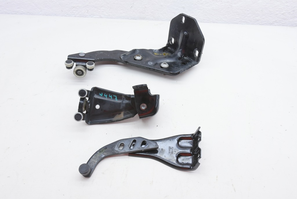 MERCEDES VITO W447 WÓZEK ROLKI DRZWI PRZESUWNYCH PRAWYCH KPL ...