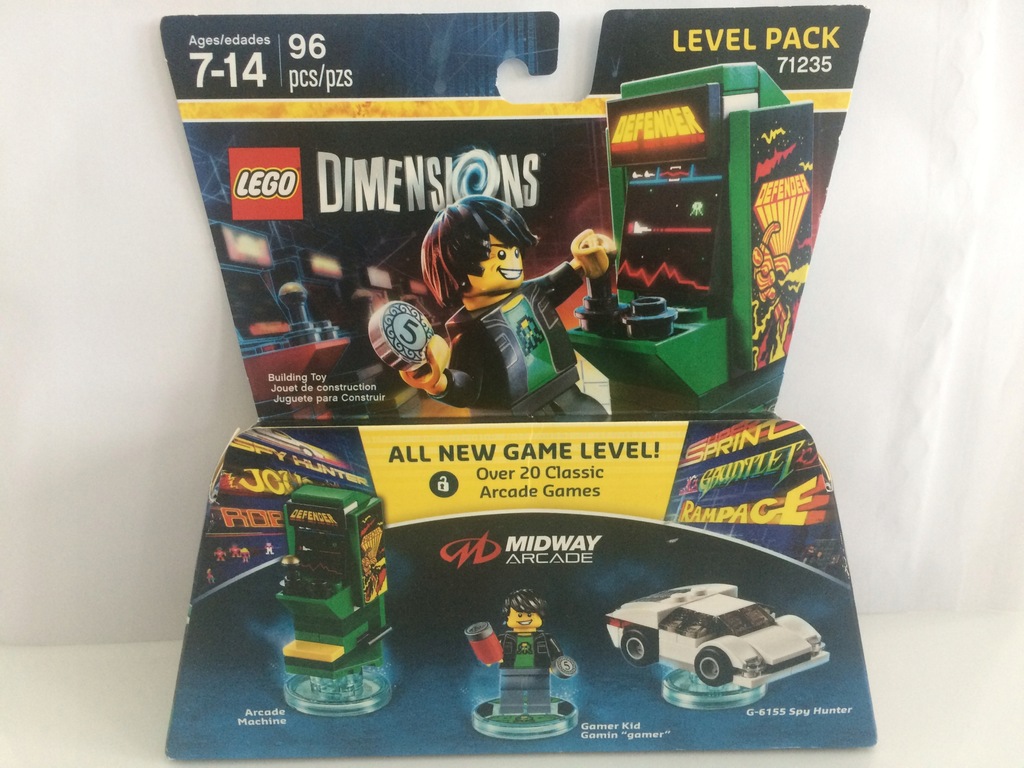 LEGO DIMENSIONS LEVEL PACK MIDWAY ARCADE 71235 - 11587754222 ...