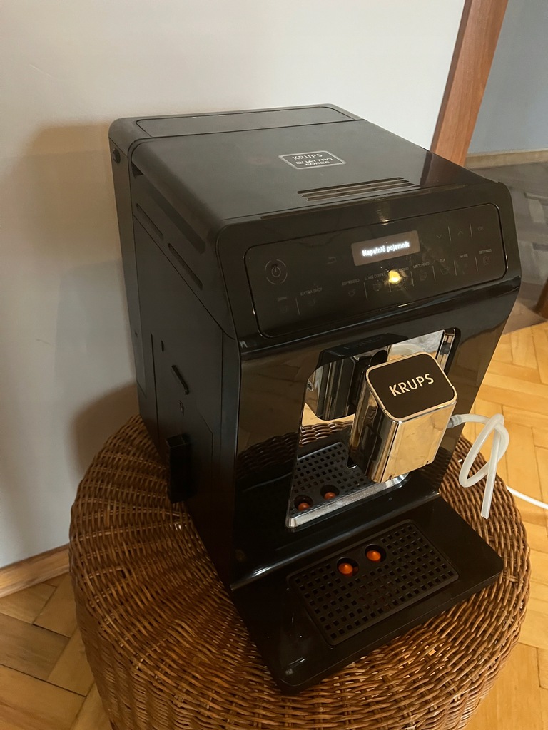 Ekspres Krups Evidence czarny EA89 - 12531476188 - oficjalne archiwum Allegro