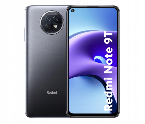 Smartfon Xiaomi Redmi Note 9T 4 GB / 128 GB czarny - 12167596622 ...
