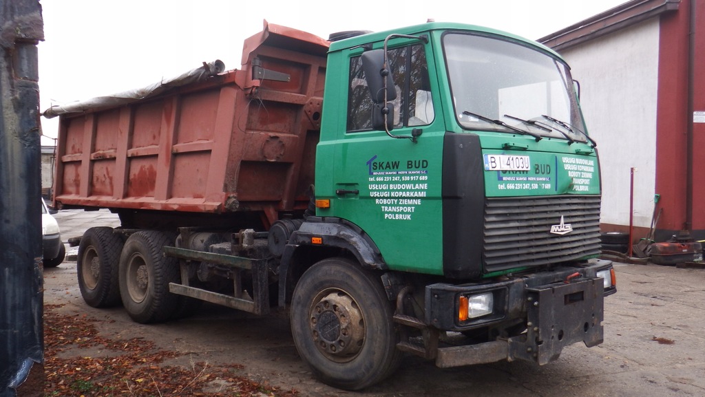 Maz 5516 Wywrotka 3 osie - 12792397591 - oficjalne archiwum Allegro