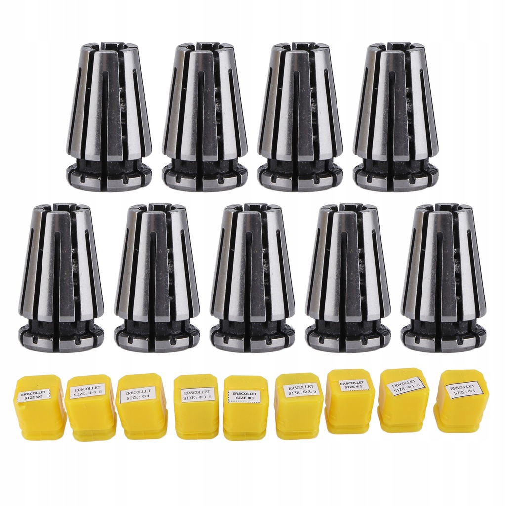 Tuleja zaciskowa ER8 tulejka precyzyjna CNC - 11809775807 - oficjalne archiwum Allegro