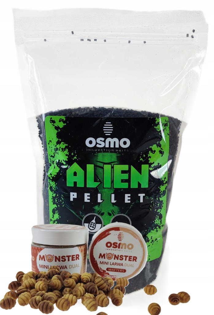 OSMO ZESTAW PELLET ALIEN DUAL MONSTER DARK PELLET METHOD FEEDER OSMO ...