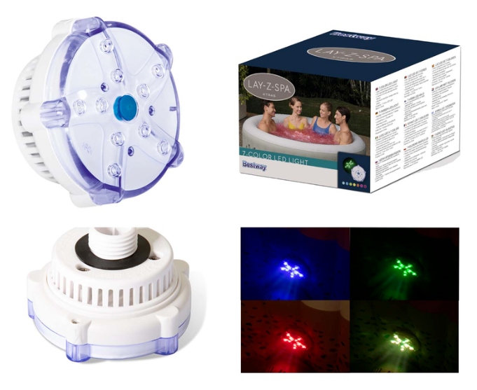 LAMPKA ŚWIATŁO LED DO JACUZZI BESTWAY 60303 SPA - 13408333002 ...