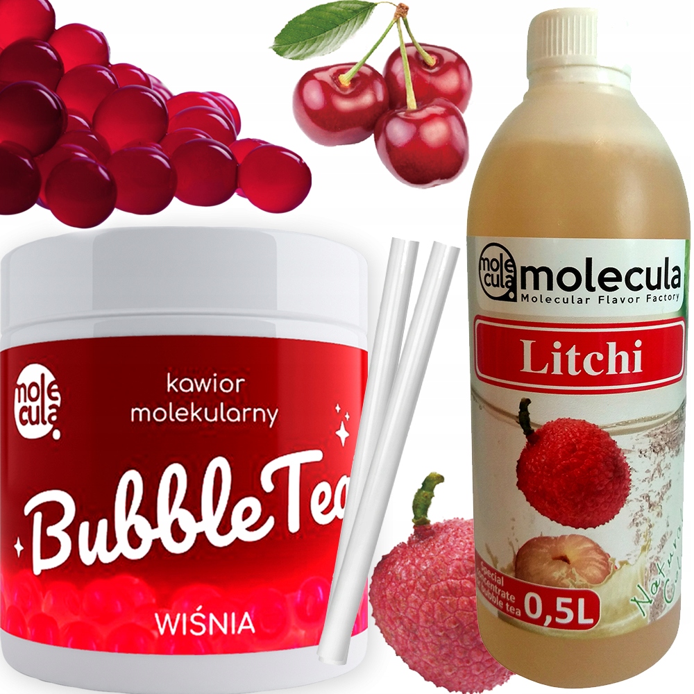 BUBBLE TEA ZESTAW = KULKI WIŚNIA + SYROP LICZI - 11234323008 ... BUBBLE TEA ZESTAW = KULKI WIŚNIA + SYROP LICZI - 11234323008 ...
