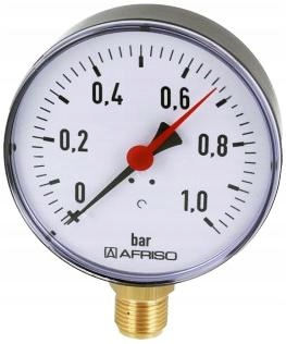 MANOMETR RADIALNY DOLNY 1/2 80mm 0-1 BAR RF AFRISO - 12688159420 - oficjalne archiwum Allegro