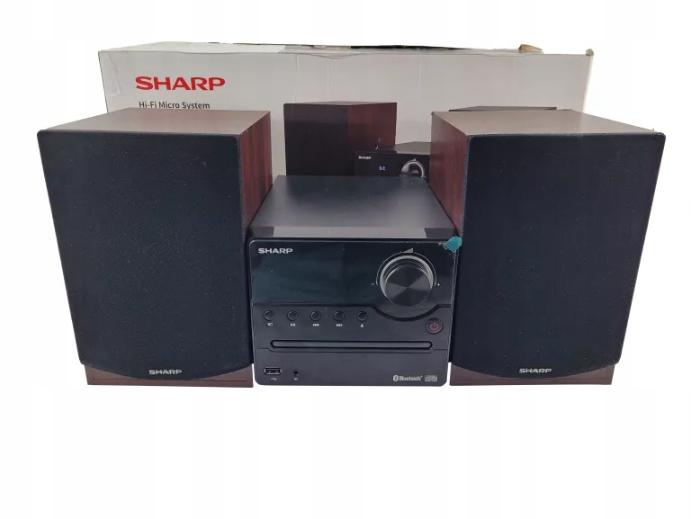 WIEŻA STEREO SHARP XL-B512 BLUETOOTH USB AUX - 12516144735 - oficjalne ...