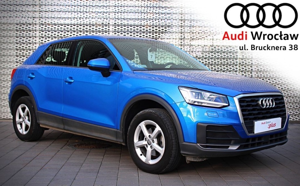 Audi Q2 35 TFSI 150 KM S tronic Ara Blue LED A... - 12926436430 - oficjalne archiwum Allegro