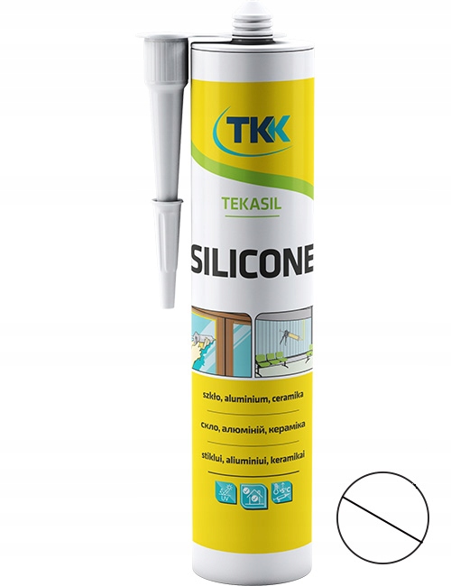 Silikon bezbarwny uniwersalny 280ml TKK - 13916932546 - oficjalne archiwum Allegro