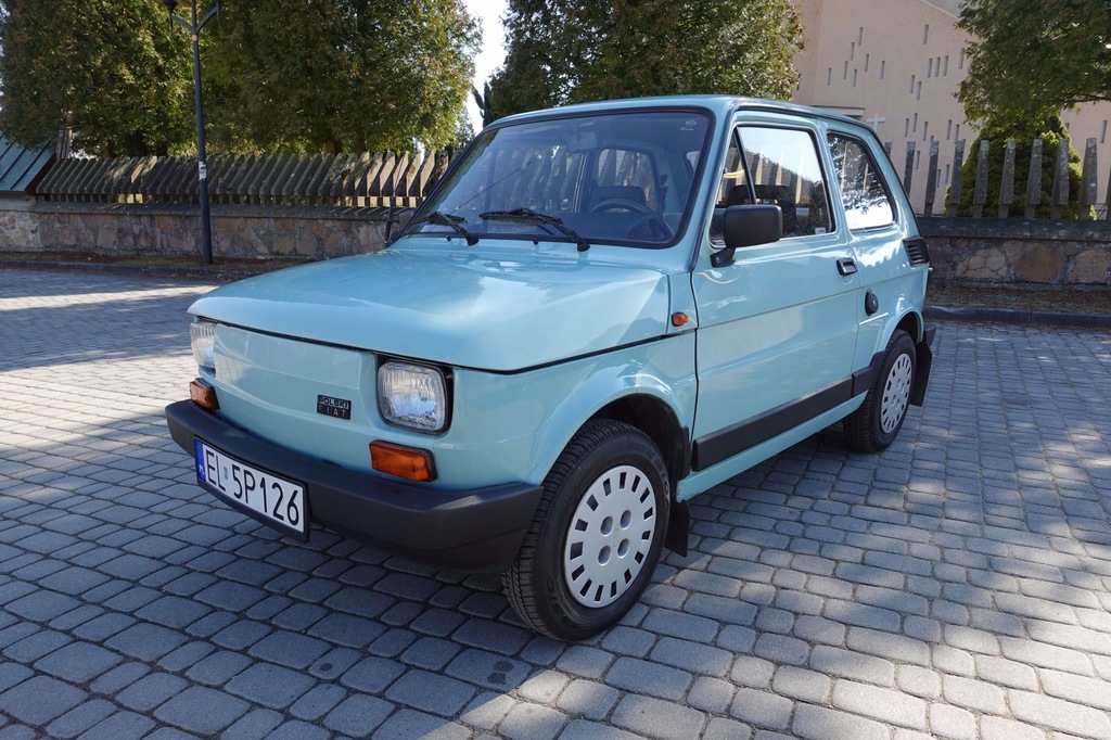 Fiat 126p FL 1994 - w pełni sprawny. Rzadki kolor - 13420640319 ...