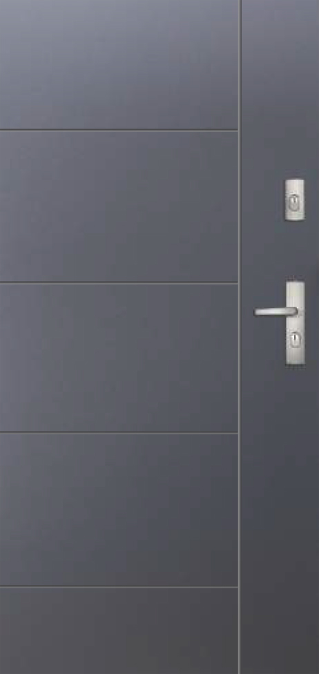 Drzwi Wejściowe Zewnętrzne Stal KMT Tłoczenie 14 - 8948309095 - oficjalne archiwum Allegro