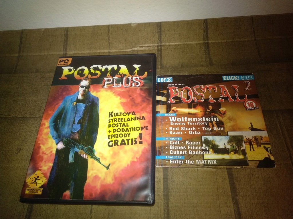 POSTAL PLUS DVDBOX PL PC+GRATIS DEMO POSTAL 2 [2] - 8621031812 - oficjalne archiwum Allegro