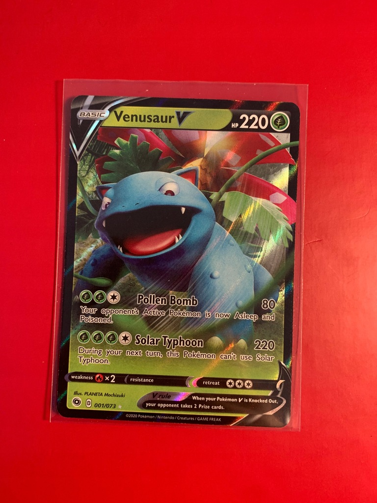 Venusaur V 001/073 Champions Path Pokemon TCG - 12537900033 - oficjalne ...