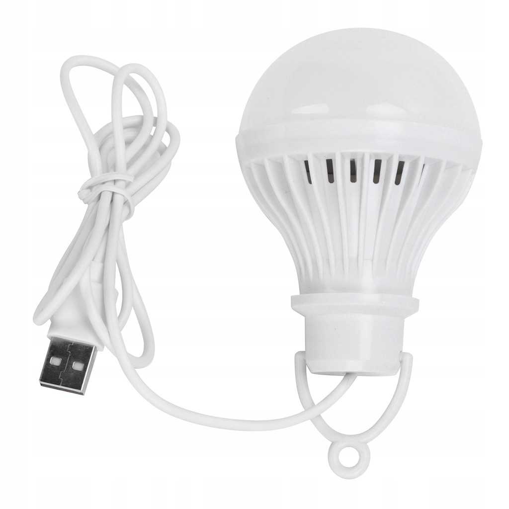 TURYSTYCZNA LAMPKA LED ŻARÓWKA USB KEMPING 5V 7W - 12905503717 - oficjalne archiwum Allegro