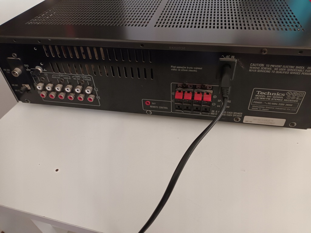 AMPLITUNER TECHNICS SA-GX 100L - 13006372773 - oficjalne archiwum Allegro