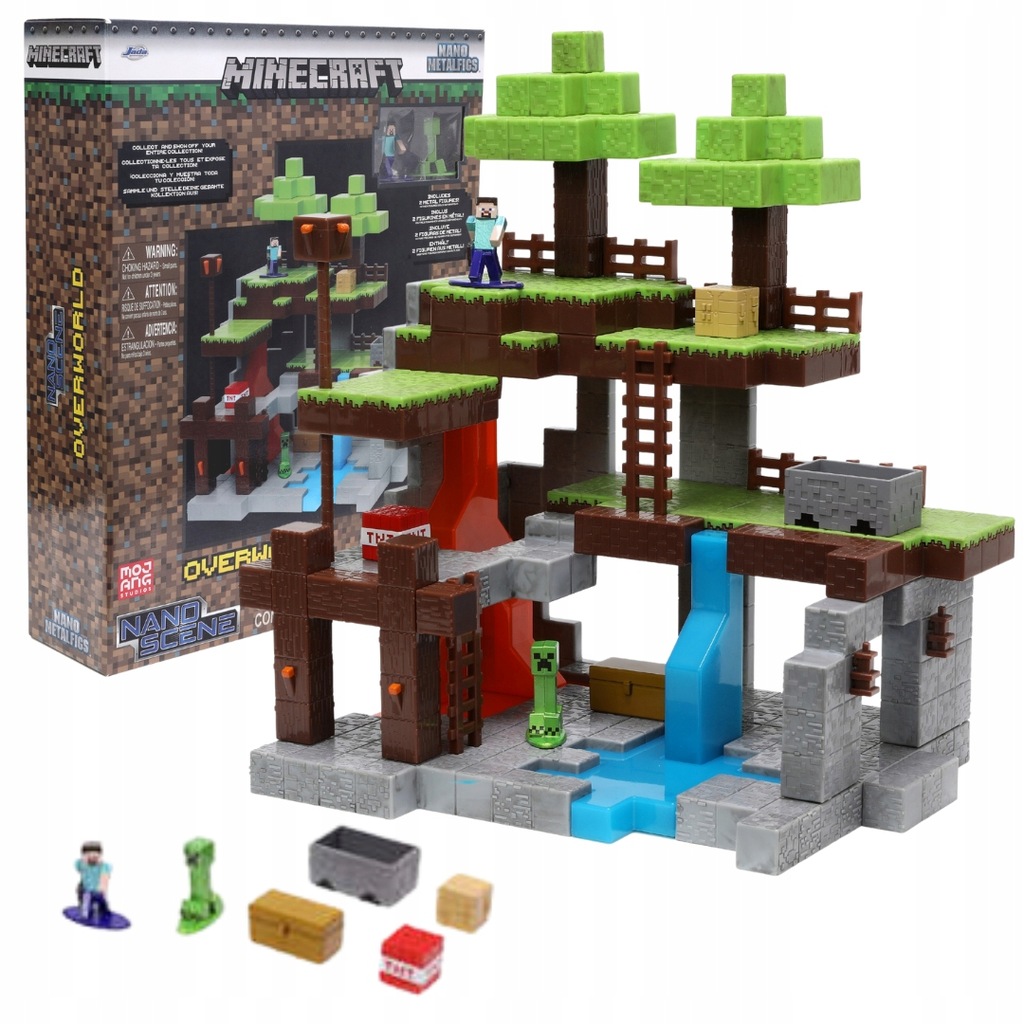 Jada Zestaw Minecraft Nano Scene 326-5006 - 12597240851 - oficjalne ...