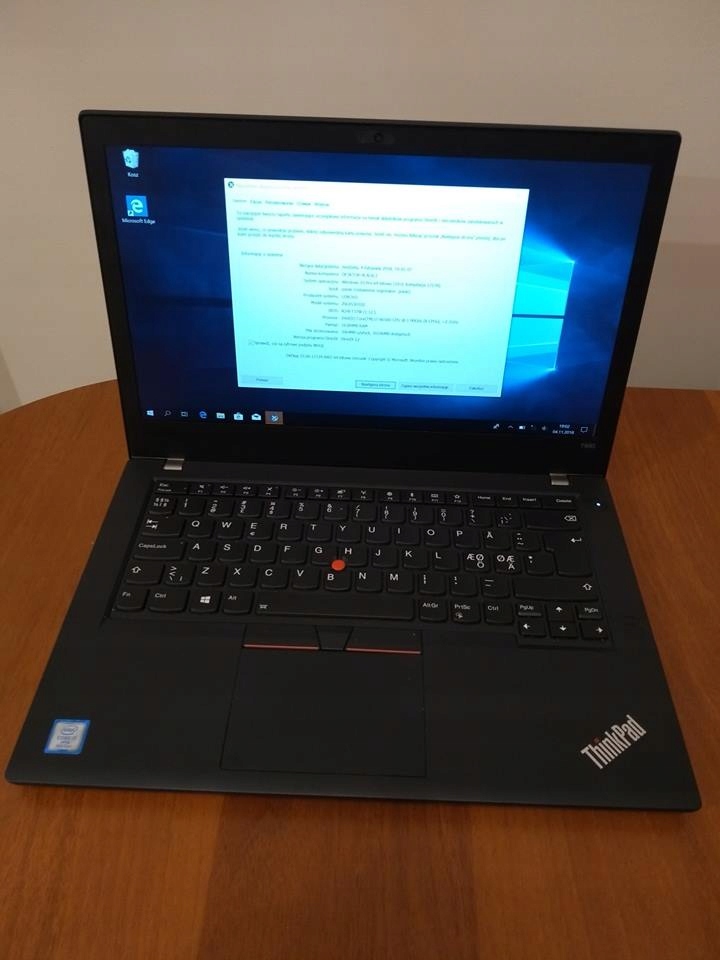 Lenovo THINKPAD t480 Core i7 -8650U/16GB RAM/256GB - 7654210528 ...