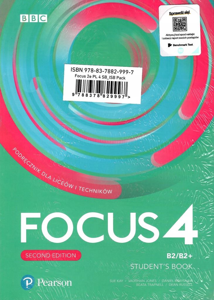 Focus 4 B2/B2+ język angielski podręcznik Pearson - 12352992946 ...