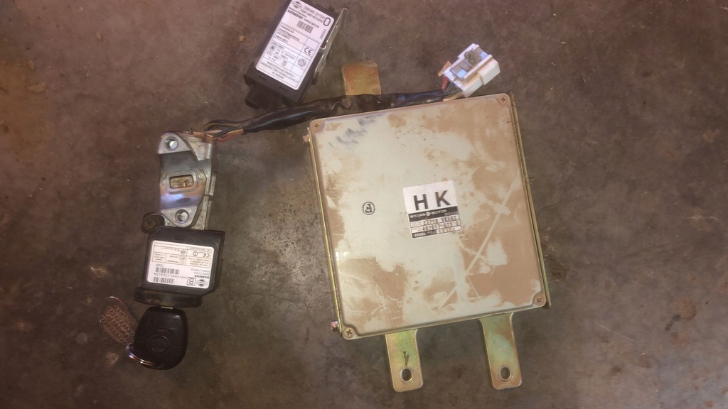 Navara D22 2.5Di YD25 STEROWNIK ZESTAW STARTOWY - 11713805090 ...