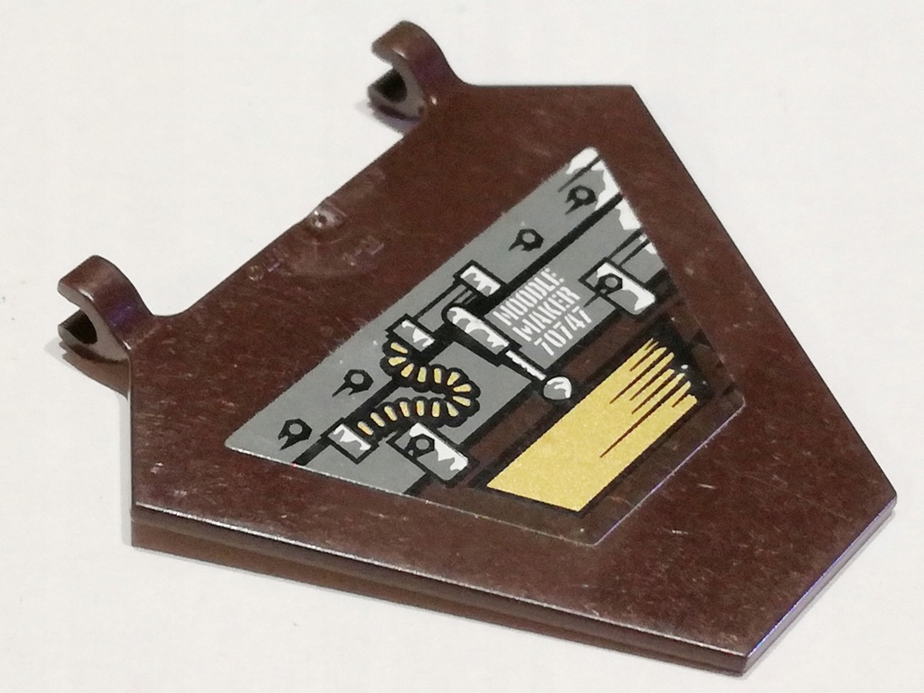 LEGO FLAGA PANEL 5X6 17979 CIEMNOBRĄZOWY NINJAGO - 9033438154 ...