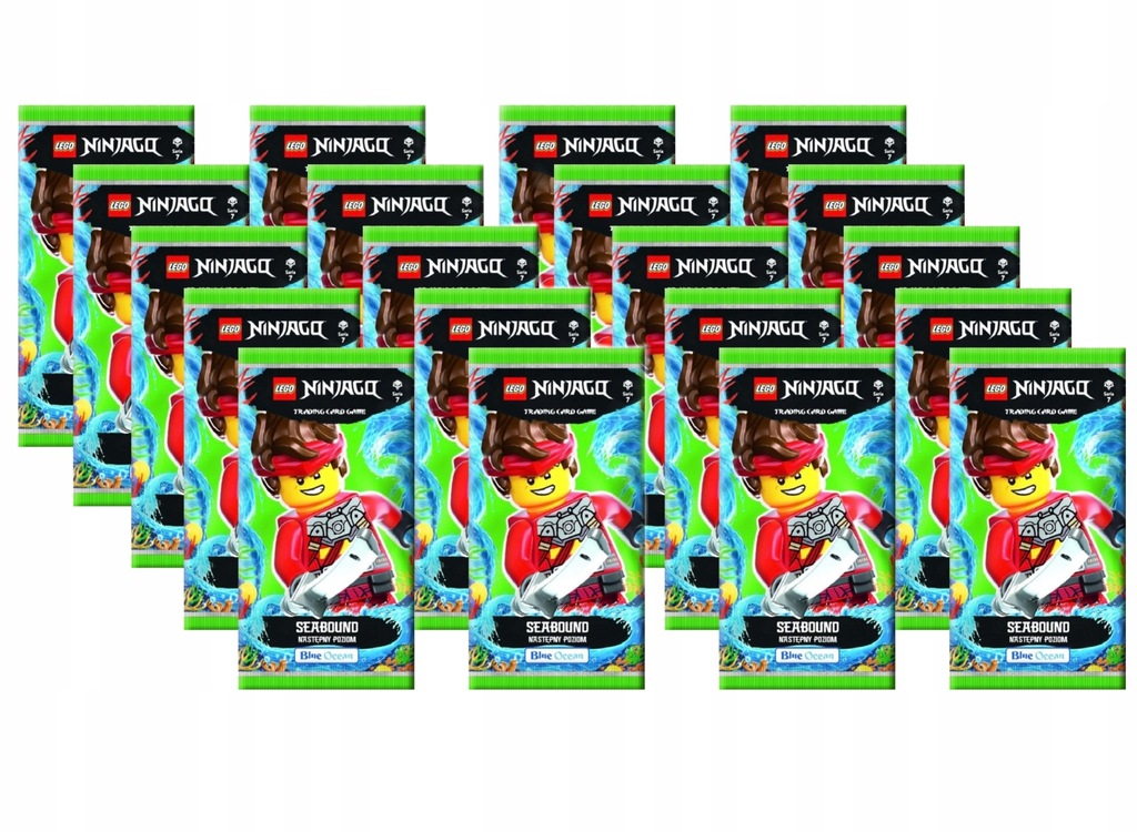 LEGO NINJAGO seria 7 Następny Po 20 Saszetek Karty - 12631722899 ...