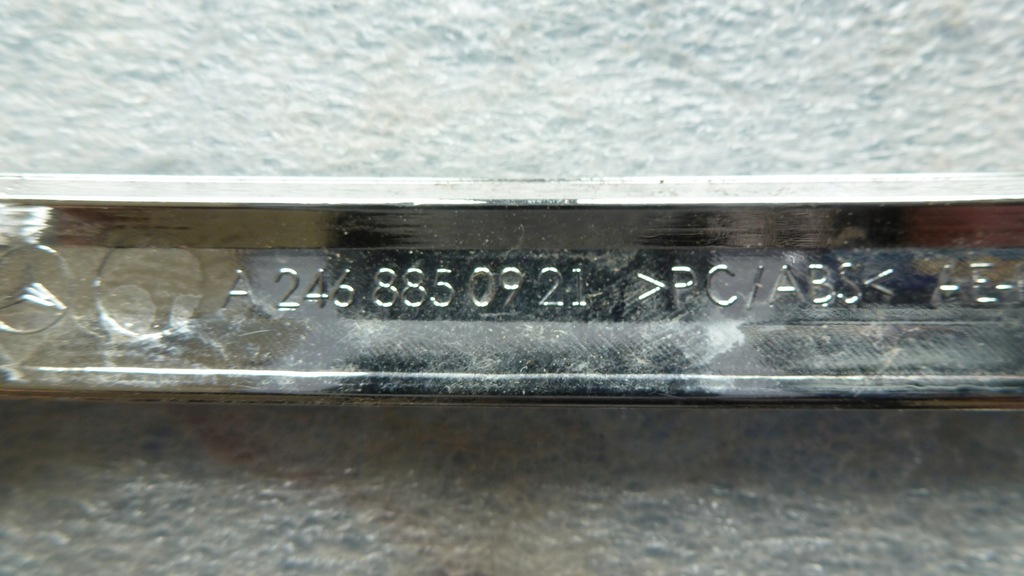 MERCEDES B W246 LISTWA CHROM ZDERZAK A2468850921 - 12335069859 ...