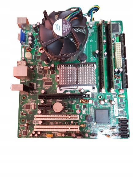 Płyta główna iNTEL DG31PR +CPU + 2GB ram TESTY ok - 13502709896 ...