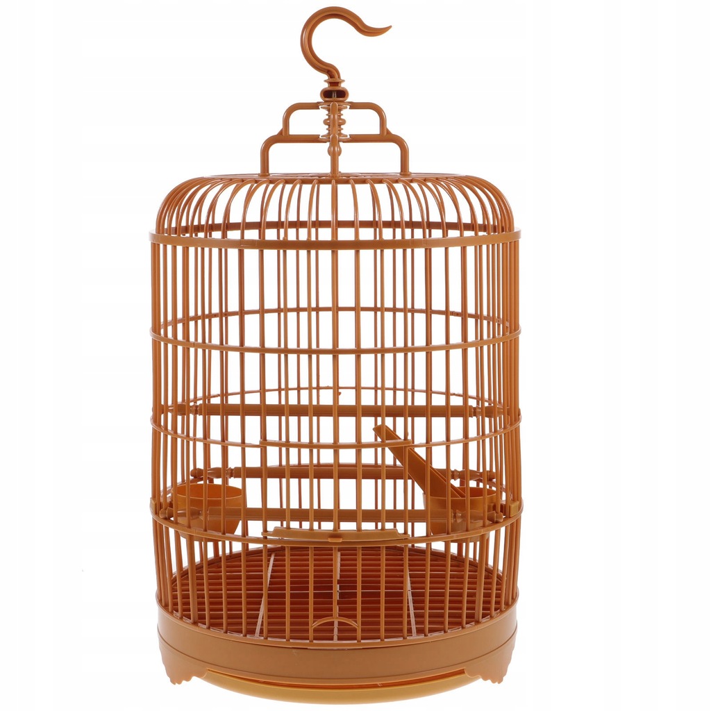 Plastic Bird Cage Cages Parakeets Round Birdcage - 14753842130 ...