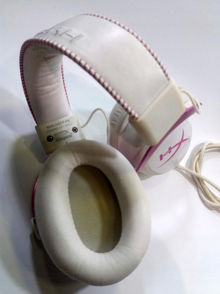 Słuchawki gamingowe HyperX Cloud II White Pink - 9303675283 - oficjalne archiwum Allegro