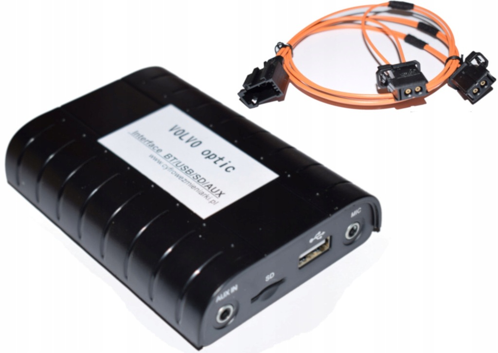 Zmieniarka BT/USB/SD/AUX VOLVO XC90 70 S40 80 V50 - 8693196998 - oficjalne archiwum Allegro