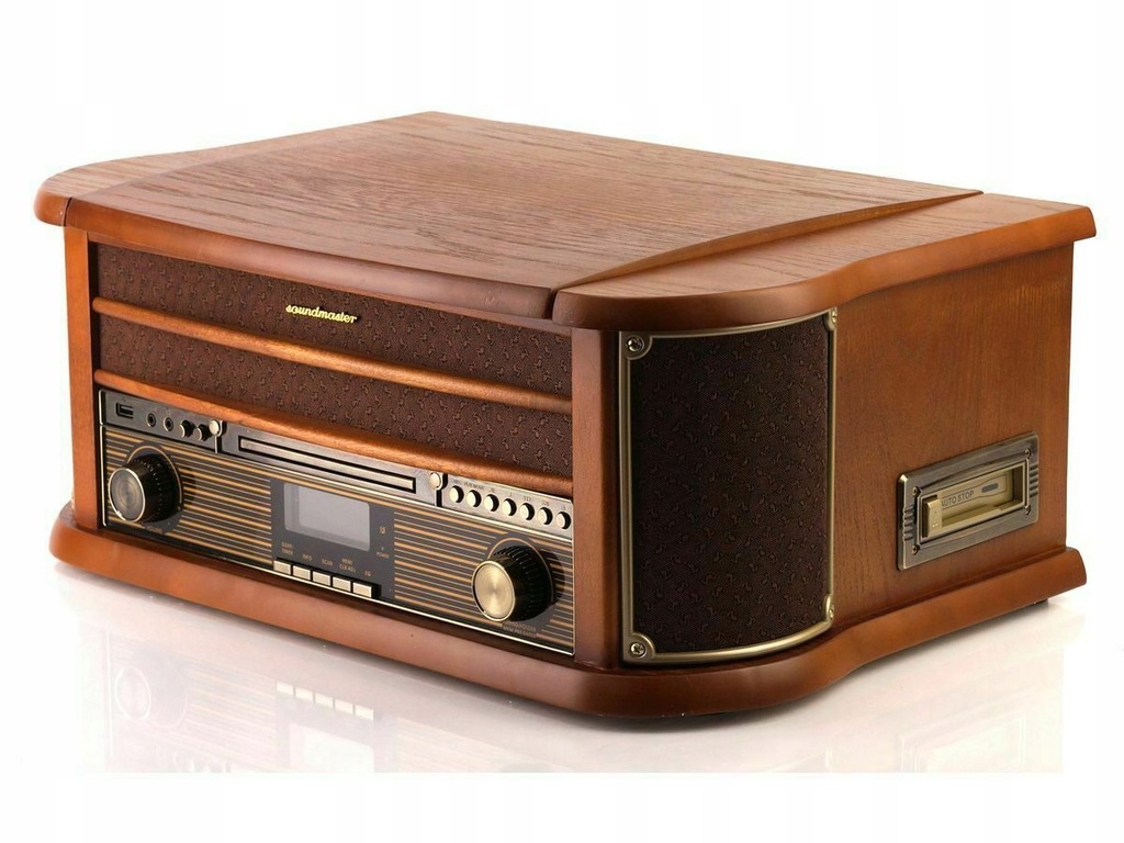 Soundmaster NR545 DAB+ gramofon Retro Radio CD/MP3 - 12310466581 ...