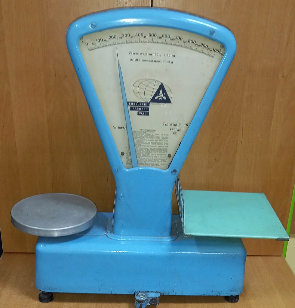Waga Odważnikowa PRL - 13179014515 - oficjalne archiwum Allegro