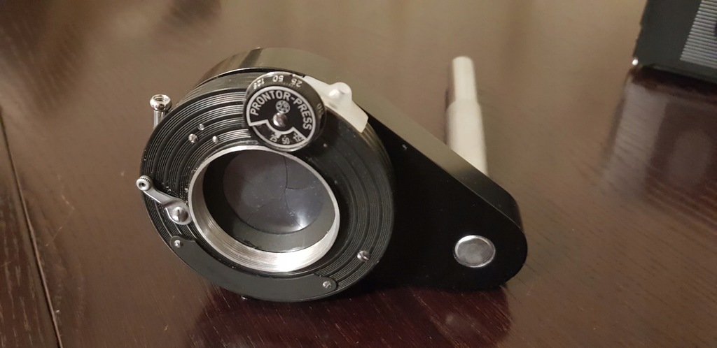 Adapter do mikroskopu + migawka PRONTOR PRESS - 11536238487 - oficjalne ...