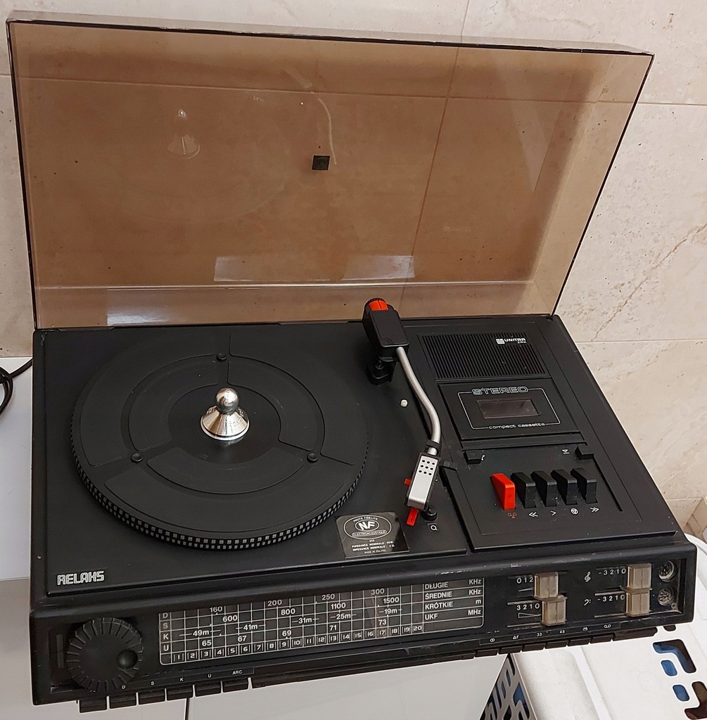 Zestaw stereo UNITRA ZRK KM-534 S "Relaks" PRL - 13386215649 ...