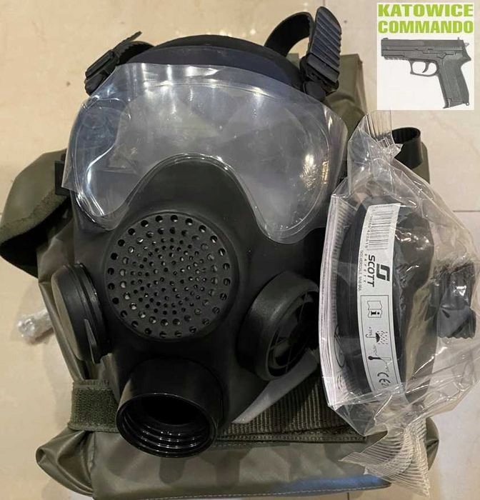 Maska przeciwgazowa MP-5 z filtrem nowa roz. 2 - 11618616446 - oficjalne archiwum Allegro