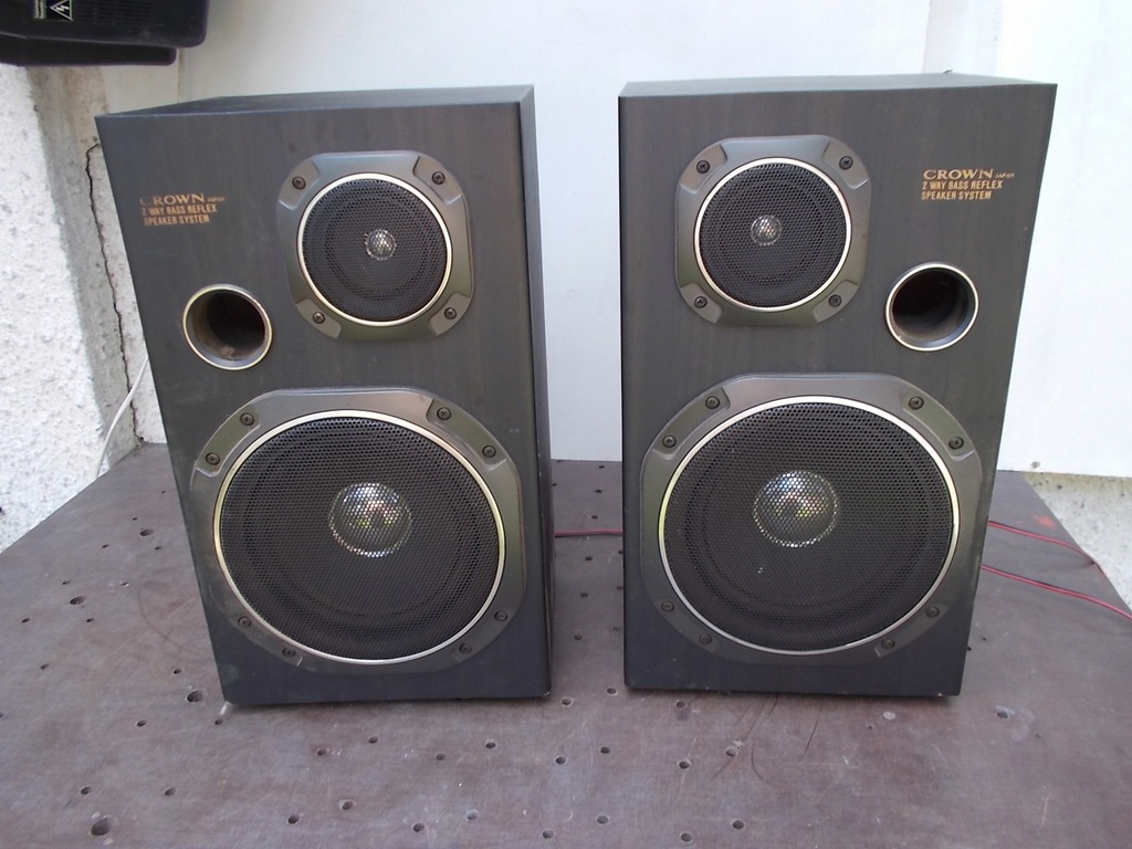 Kolumny unitra Crown Japan 2 way speakers - 12286025820 - oficjalne ...
