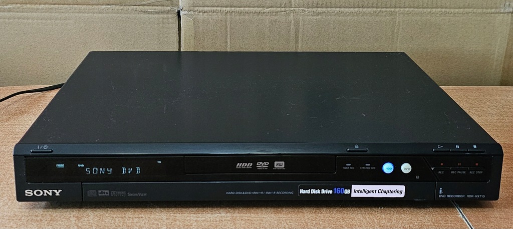 Nagrywarka DVD SONY RDR-HX710 - 17312437512 - oficjalne archiwum Allegro