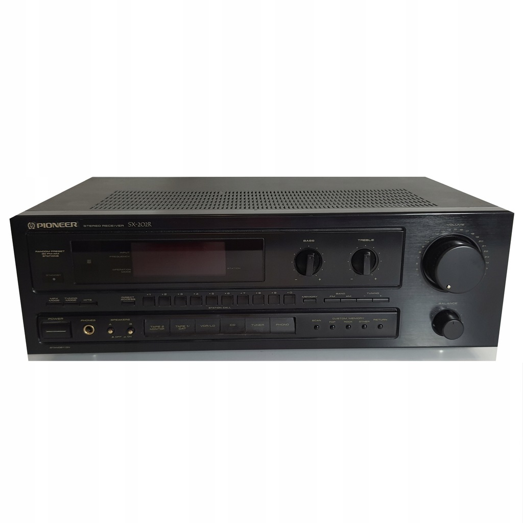 AMPLITUNER PIONEER SX-202R - 11081210276 - oficjalne archiwum Allegro