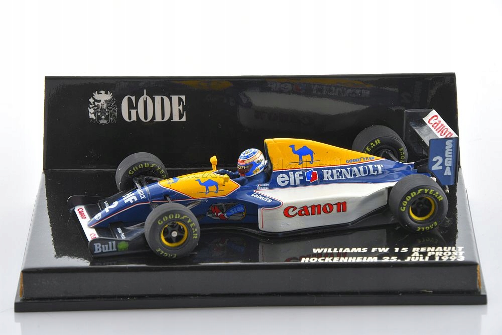 F1 WILLIAMS FW15 A.Prost 1993 1/43 MINICHAMPS - 15006141898 - oficjalne ...