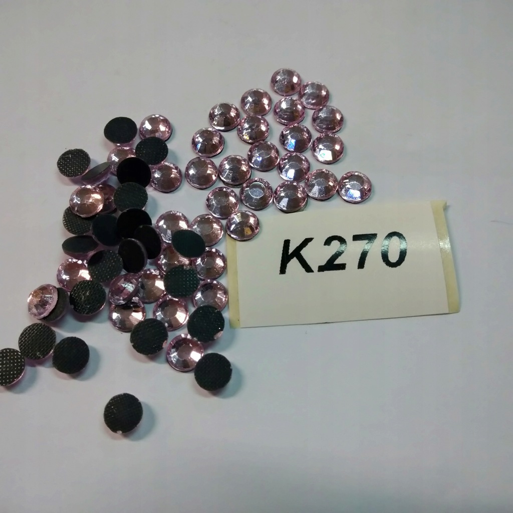 Termo kryształki śr.6 mm fiolet 200 szt K.270 - 13483595740 - oficjalne archiwum Allegro