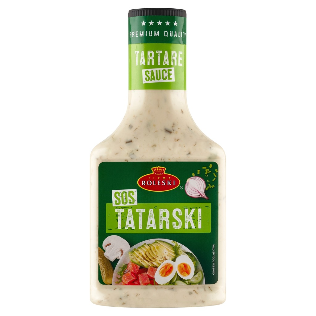 Roleski 310g SOS TATARSKI Tartare sauce ogórek cebula grzyby ...