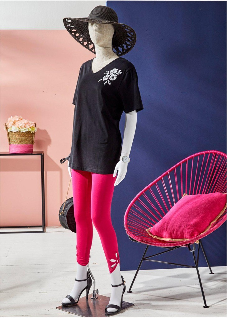 DAMSKA KWIATOWY NADRUK__40 HE1010 KOSZULKA - 13109446633 - oficjalne ...