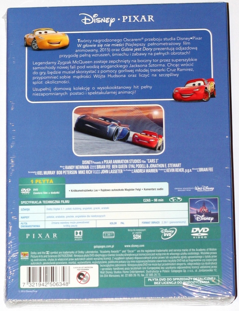 Купить Тачки Тачки 3 Дисней фильм - DVD - НОВИНКА - ФИЛЬМ: отзывы, фото ...