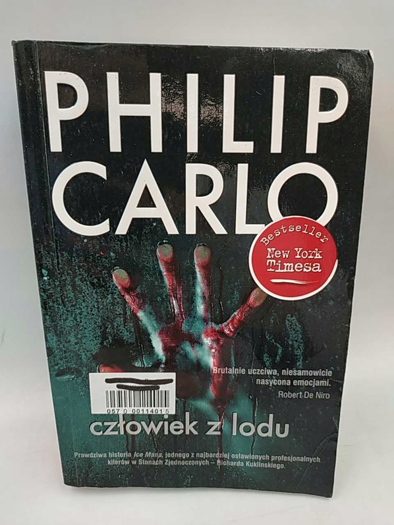 Człowiek z lodu - Philip Carlo - 12464997650 - oficjalne archiwum Allegro