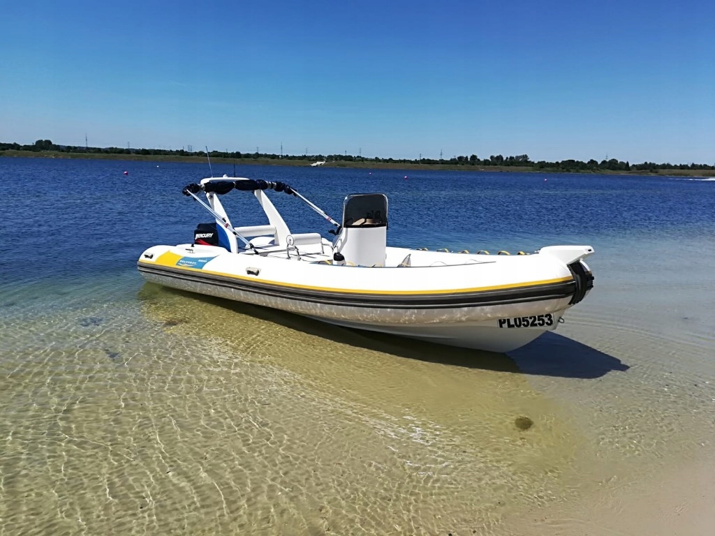 Łódź motorowa RIB Delta Bay 635 - 8020162277 - oficjalne archiwum Allegro