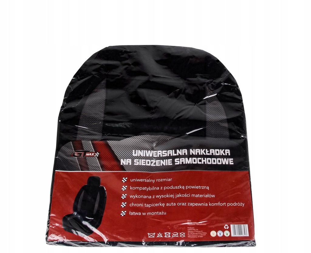 Nakładka na siedzenie samochodowe GT MAX uni - 12800627574 - oficjalne ...